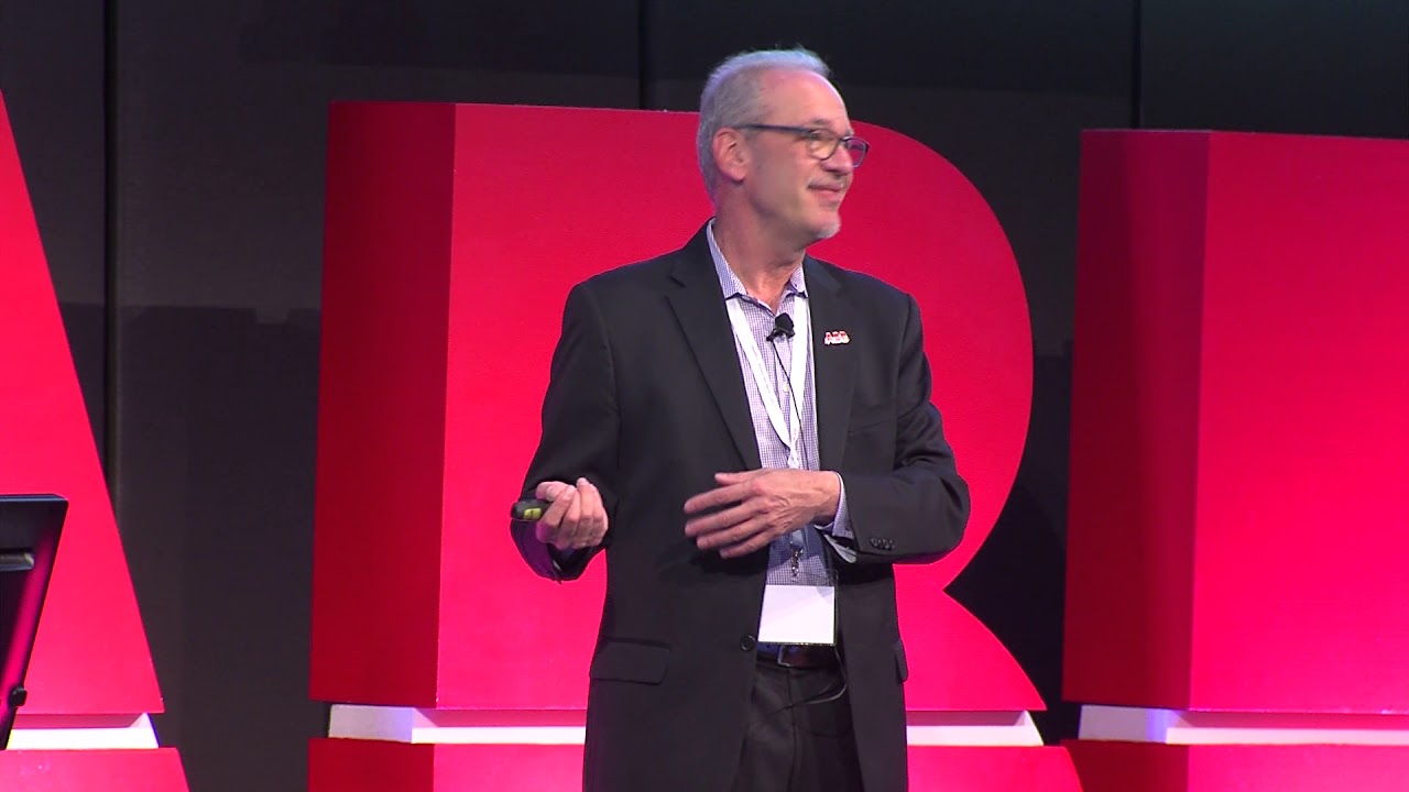 Rick Nicholson of ABB speaking at ABB Digital Transformation Summit ...