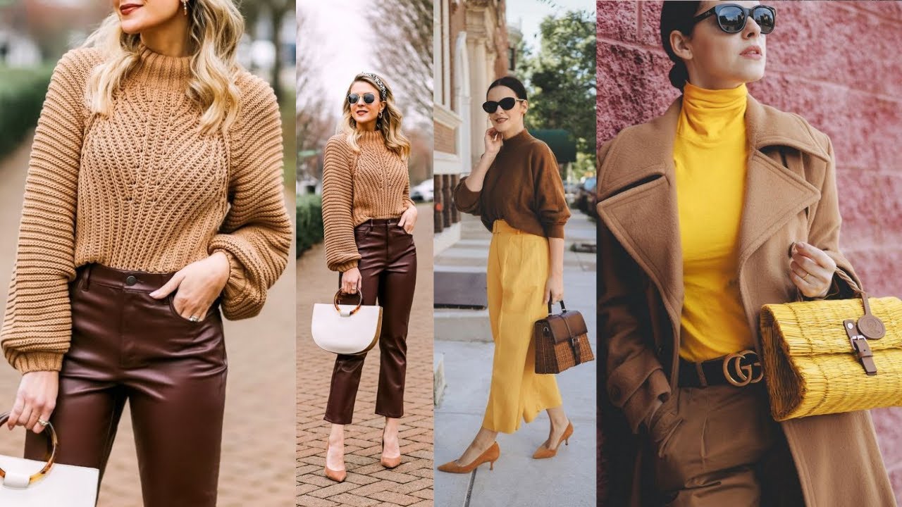 COMO Llevar los Tonos MARRON, CAMEL, CHOCOLATE, en tus Outfits/ PRUEBA ...