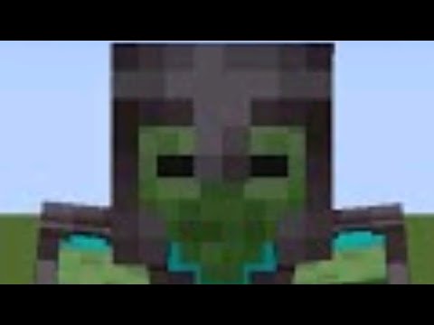 Full netherite armored zombie in Minecraft - YouTube