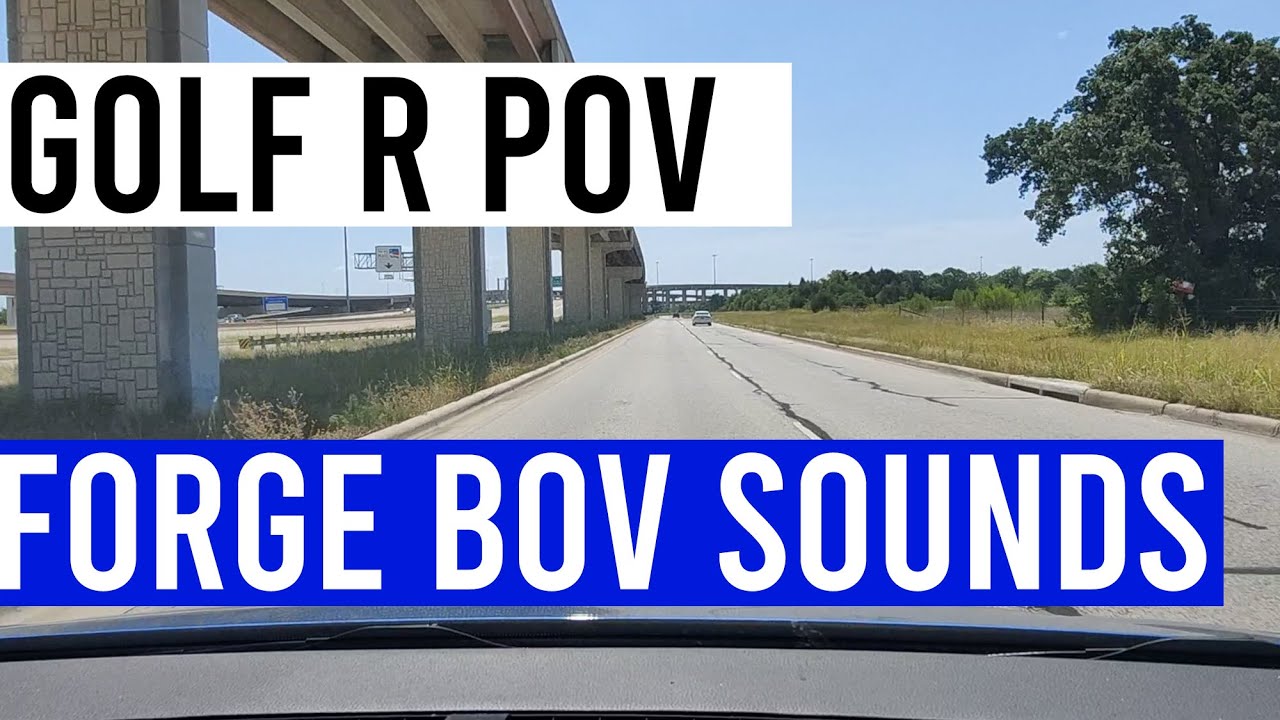 2012-13 MK6 Golf R, GTI Forge Blow Off Valve, BOV Sounds, POV - YouTube