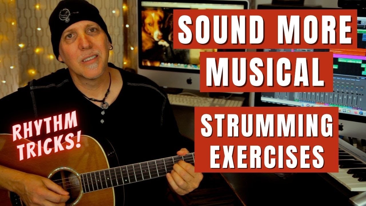 Guitar Strumming Made Simple - Sound More Musical With Exercises - YouTube