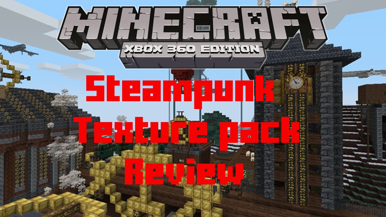 Minecraft Texture Pack Review - Steampunk - YouTube