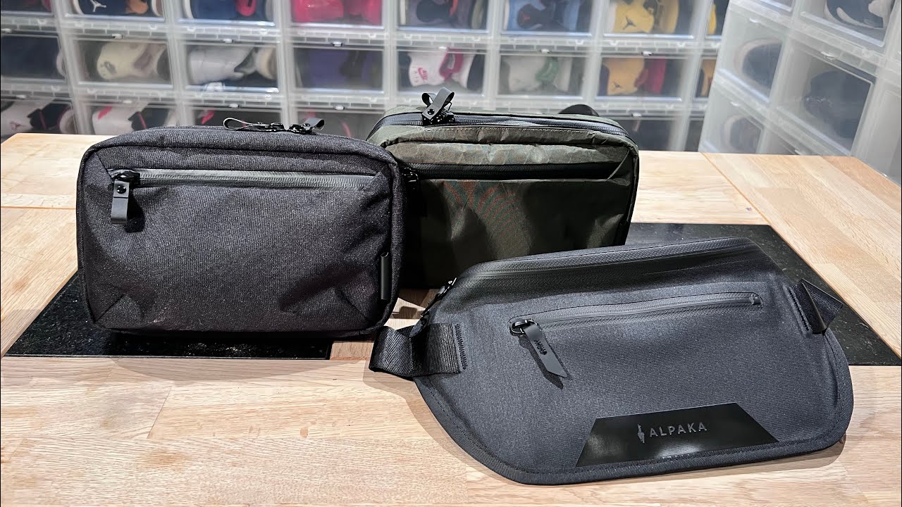 Unboxing : ALPAKA Elements Tech Case Max & Standard + Bravo Sling Mini ...