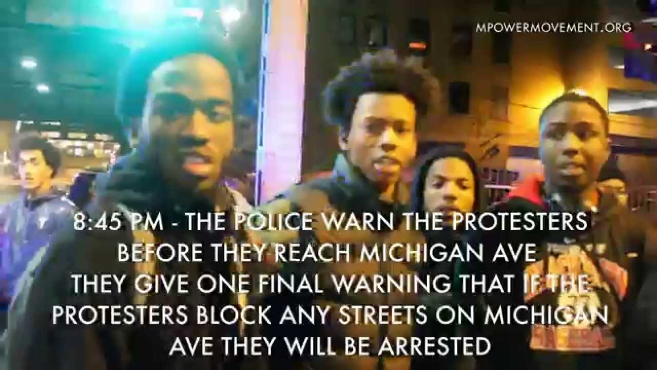 Blackout on Black Friday: Historic Economic Protest in Chicago - YouTube