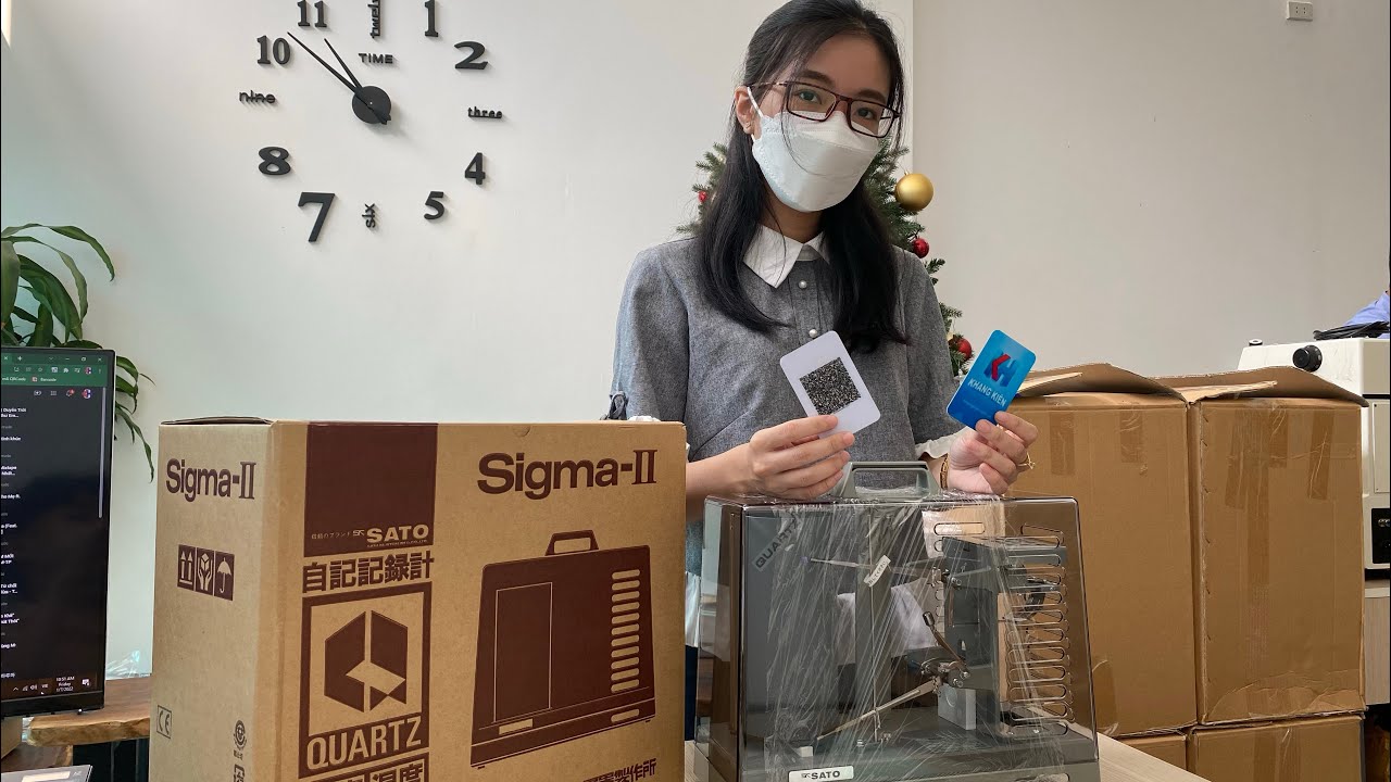 Sato 7210-00 NSII-Q Sigma II Digital Hygrometer - YouTube
