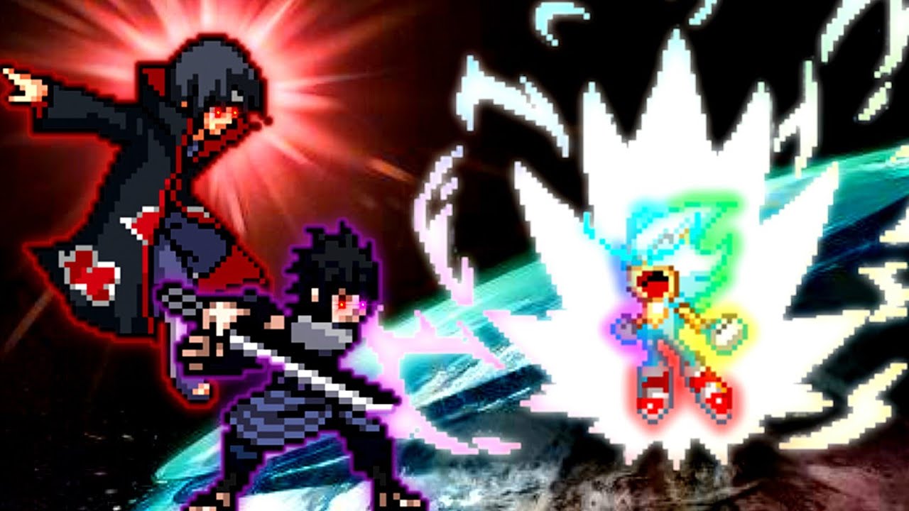Sasuke Rinnegan V3 OP & Itachi S1 OP VS Sonic Chaos V3 OP (all form) in ...
