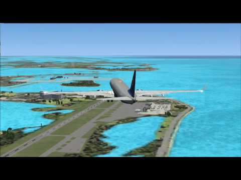 FSX - Cancun to Key West, Florida - YouTube