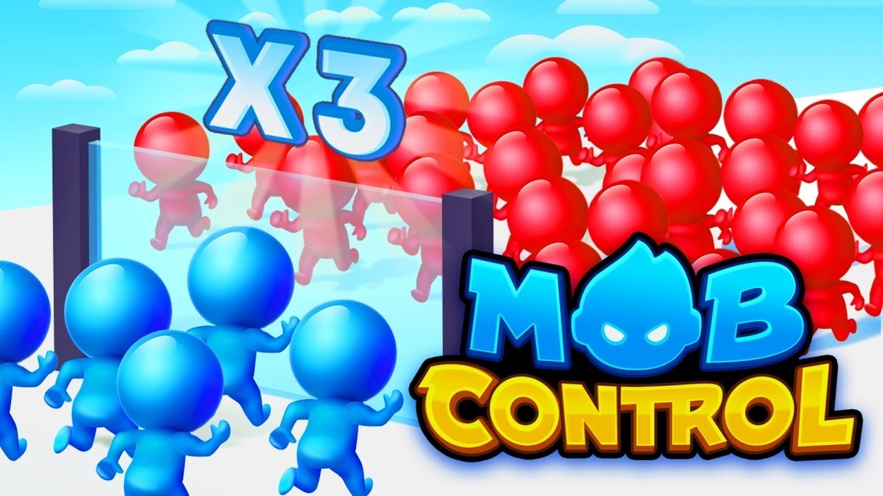 MOB Control Gameplay | Satisfying Mobile Games | MOB Control ...