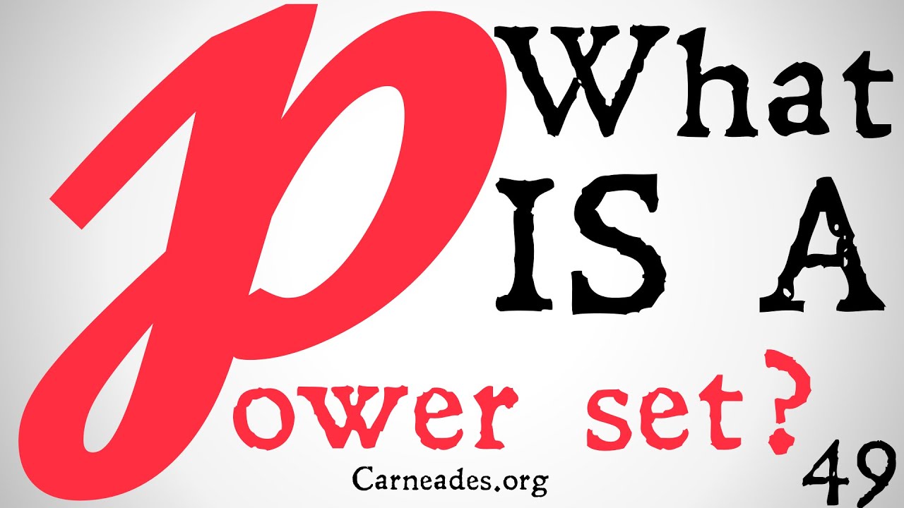 What is a Power Set? 𝓹(A) - YouTube