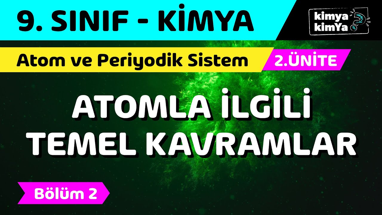 Atomla İlgili Temel Kavramlar - İzotop - İzoton - İzobar ...