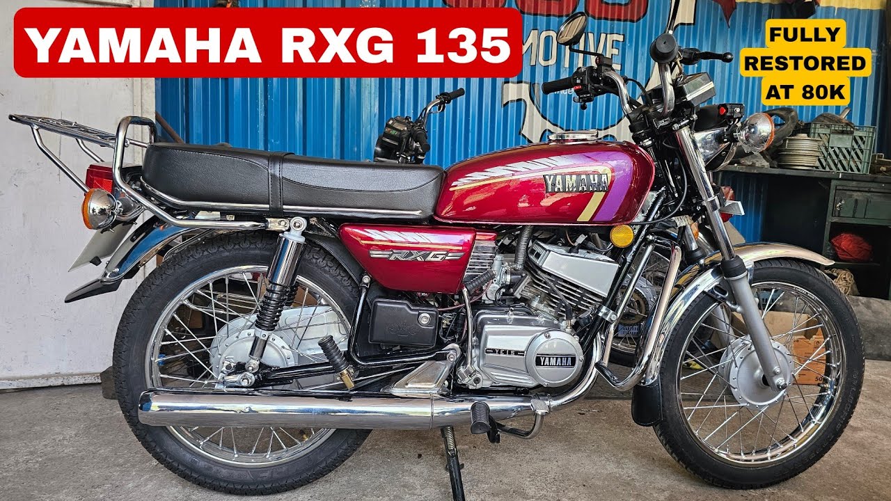 YAMAHA RXG 135 FULLY RESTORED AT 80K IN CHENNAI | STOCK RESTORATION WITH 0E SPARES | ARK Diaries ...