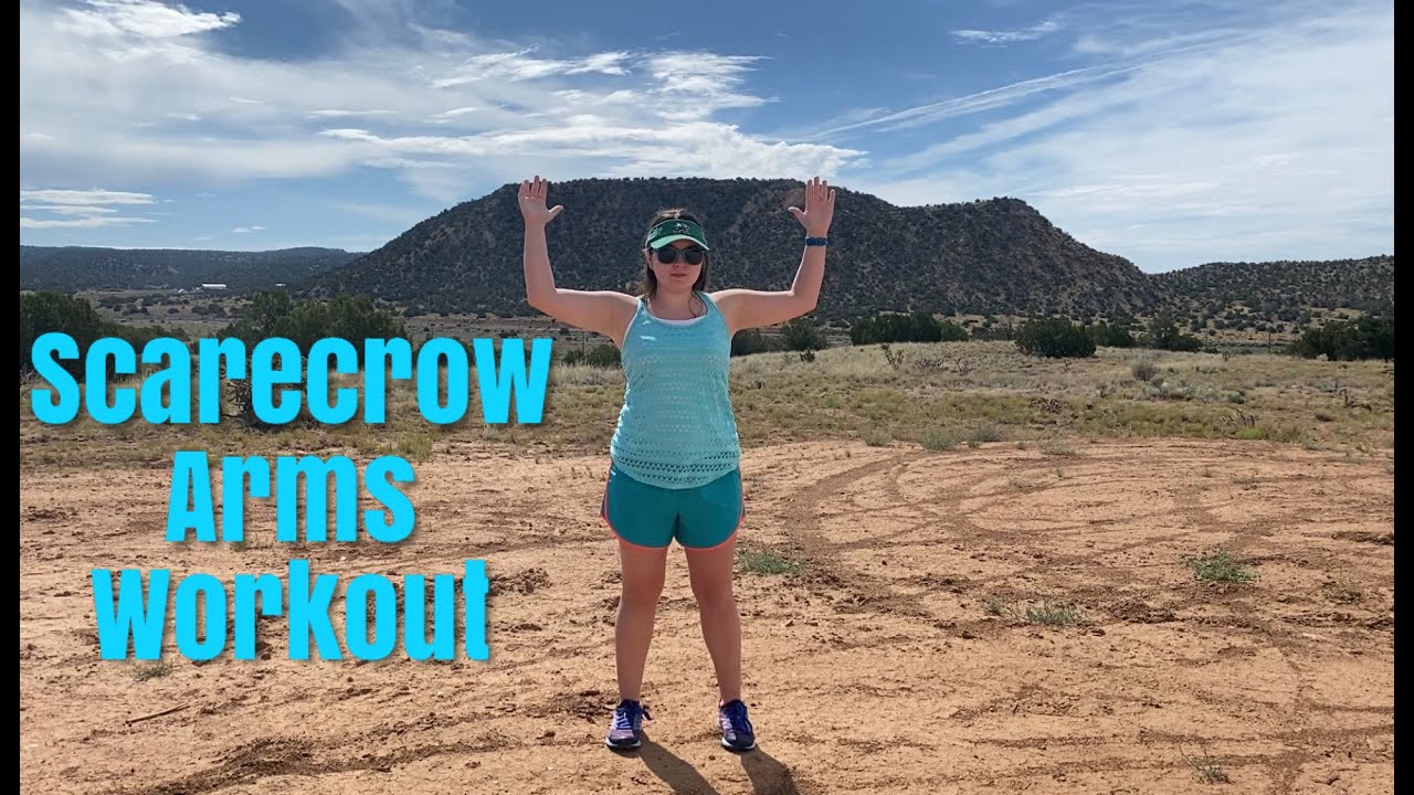 3 Minute Scarecrow Arms Workout Challenge - YouTube