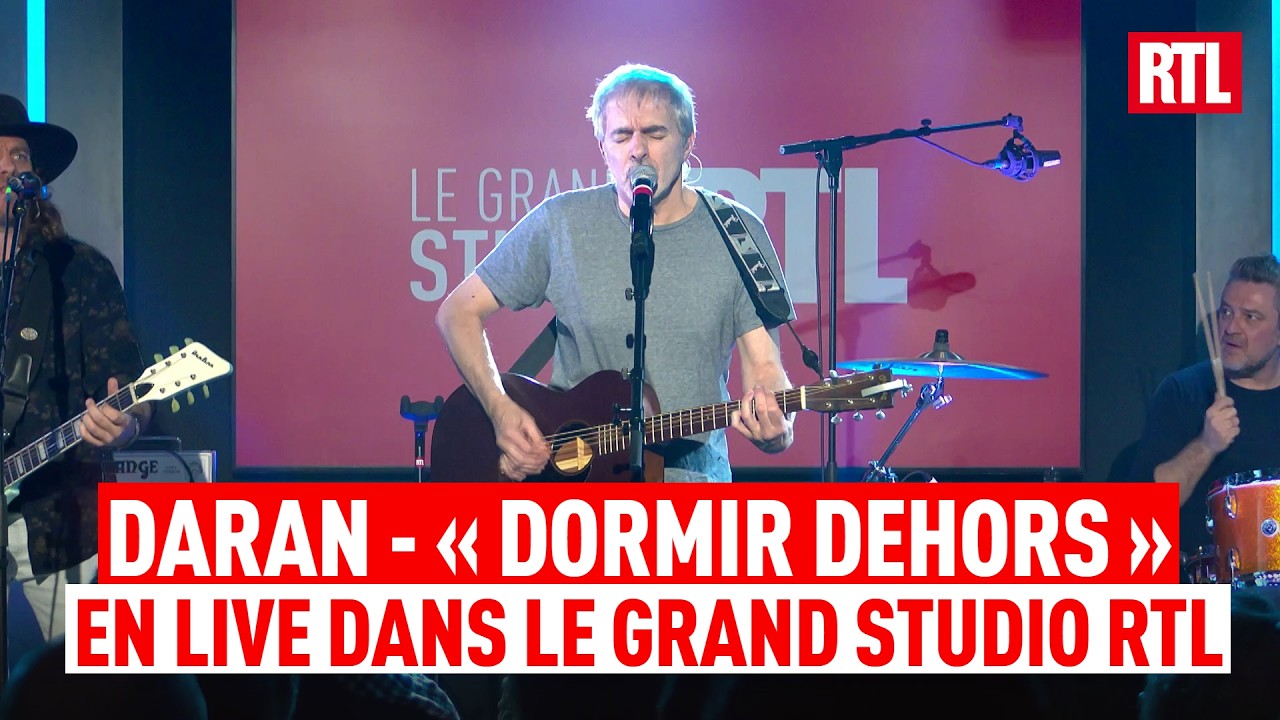 Daran - Dormir dehors (Live) Le Grand Studio RTL - YouTube