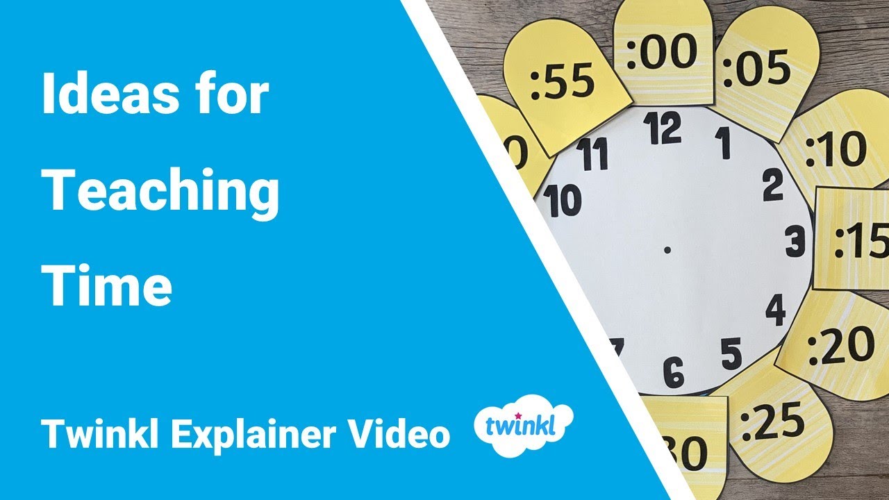 Ideas for Teaching Time - YouTube