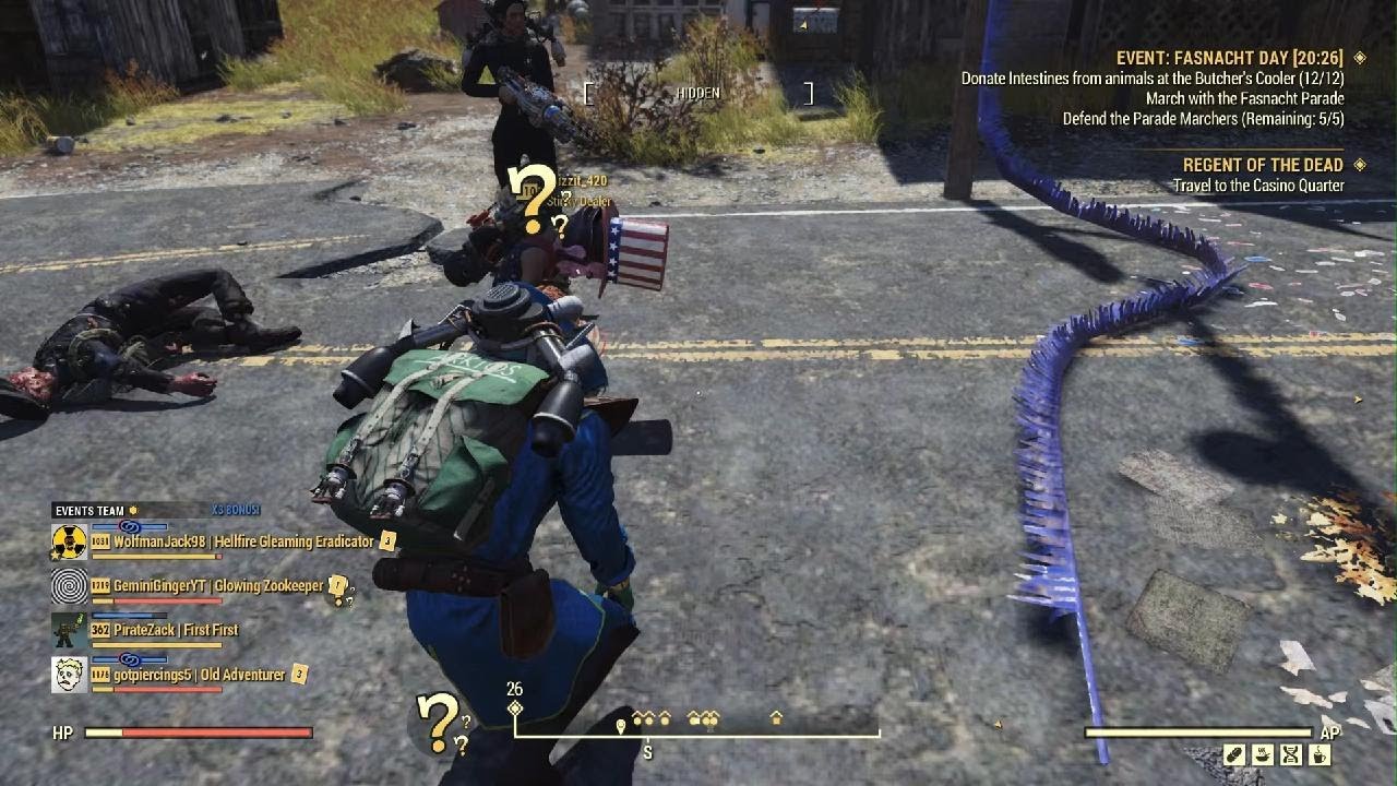 Fallout 76: GLOWING BLUE DEVIL !!!!!!!!!! - YouTube
