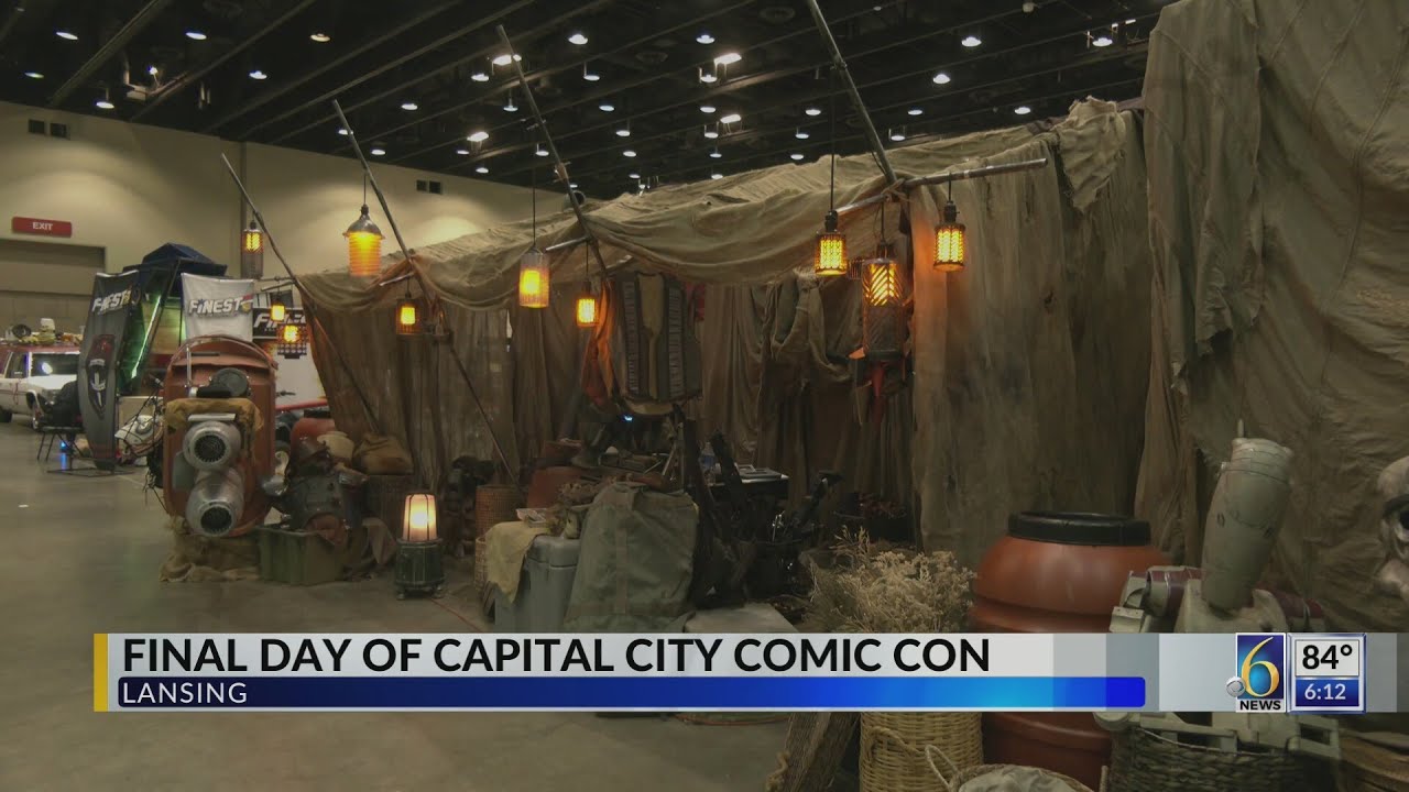 Final day of Capital City Comic Con - YouTube