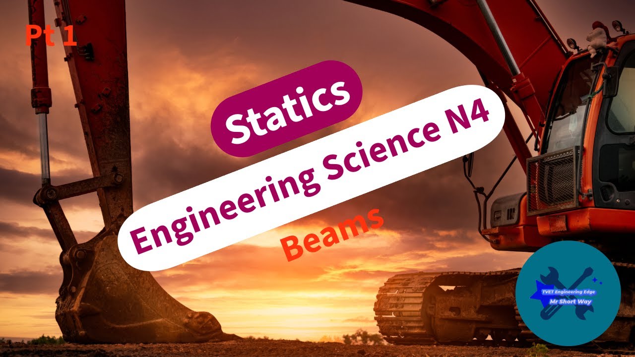 Statics Pt 1 Engineering Science N4 Beams - YouTube