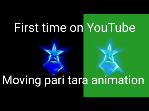 Pari tara animation on green screen and black screen - YouTube