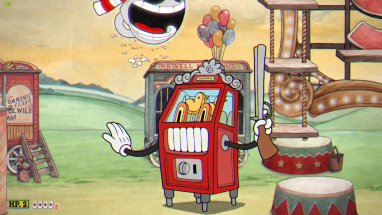 Cuphead - funfair fever (grade P) - YouTube