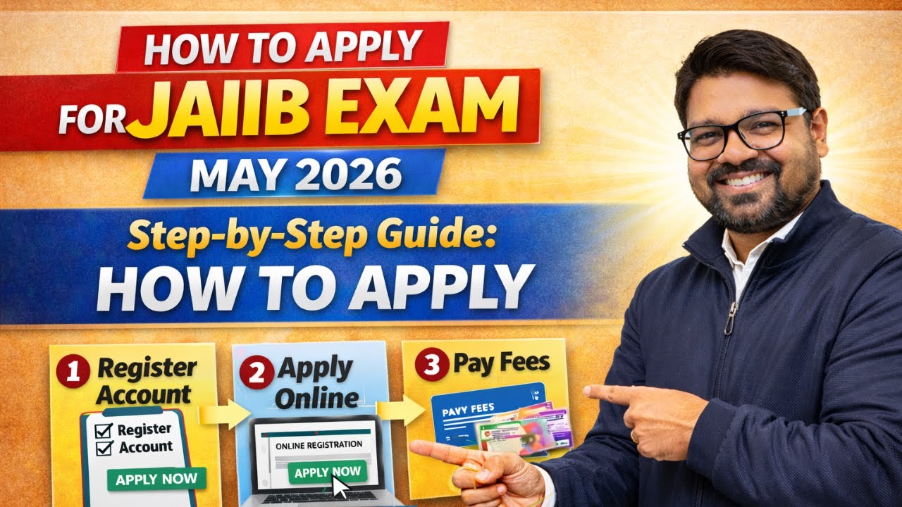 JAIIB NOV 2025 REGISTRATION | HOW TO REGISTER FOR JAIIB 2025 | JAIIB ...