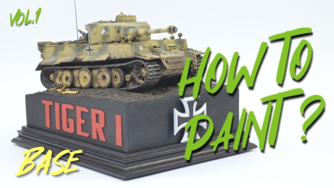 HOW TO PAINT: simple base for the model. Fast and easy! Muddy finish ...
