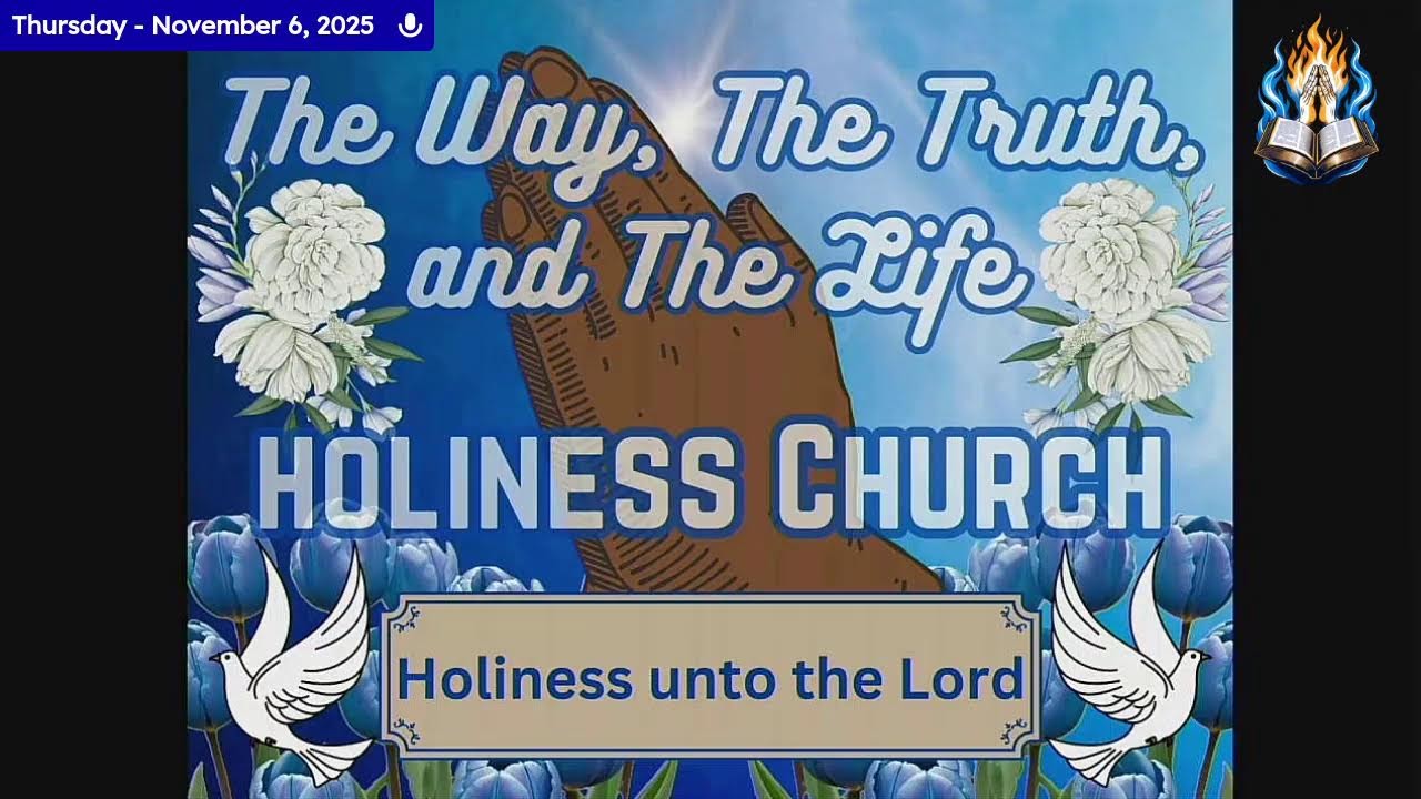 Holy Apostle John E. Sledge, Sr. - 11/6/2025 - YouTube