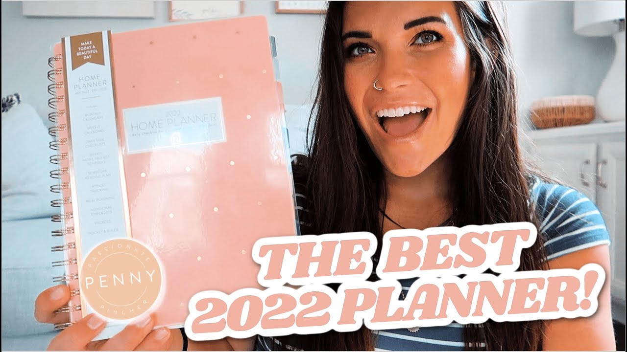 THE BEST *NEW* 2022 PLANNER || Passionate Penny Pincher 2022 Home ...
