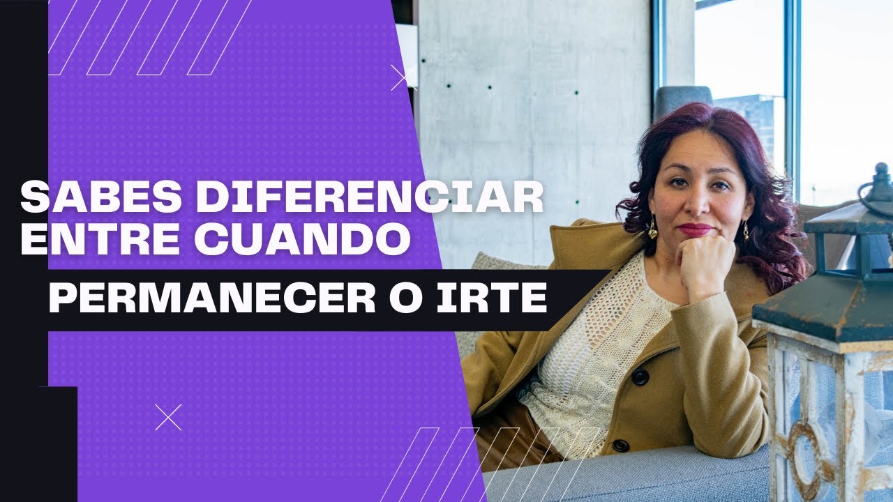 Permanecer o irte - YouTube