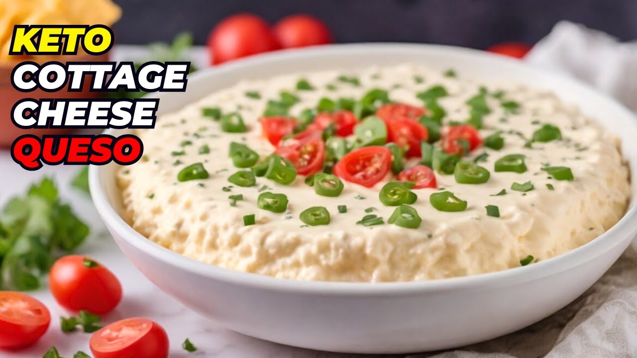 Keto Cottage Cheese Queso Recipe | Low-Carb Cheesy Dip - YouTube