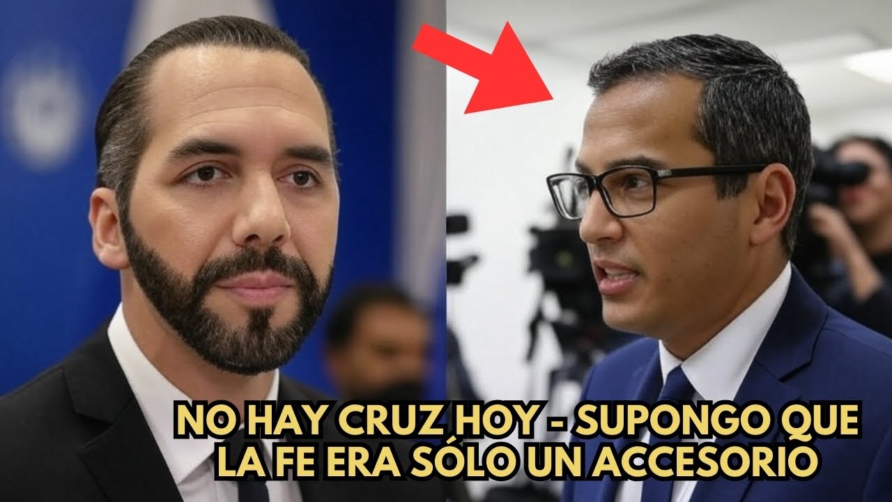 Reportero se burla de la fe de Nayib Bukele - ¡Su respuesta lo cambió ...