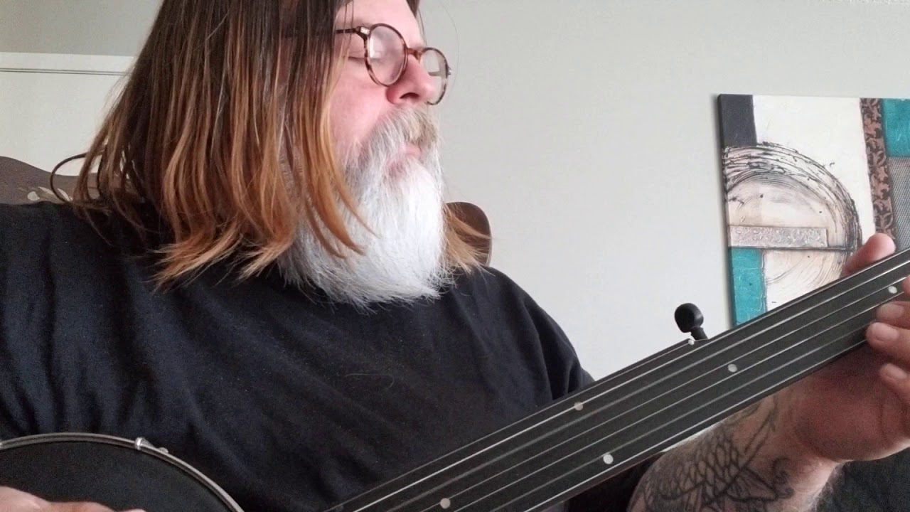 Country blues by Doc Boggs 7 string banjo - YouTube