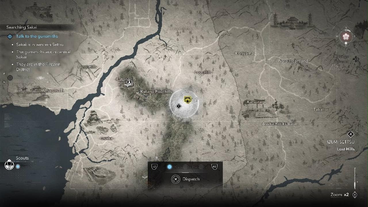 “Scout Objective” Stuck in Map Assassin's Creed Shadows - YouTube