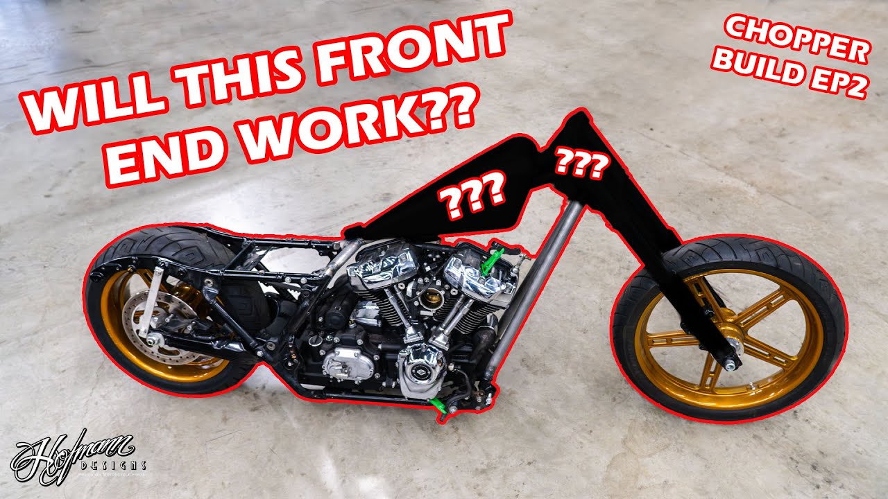 Rebuilding The Front End of Our Chopper | M8 Chopper Ep 2 - YouTube
