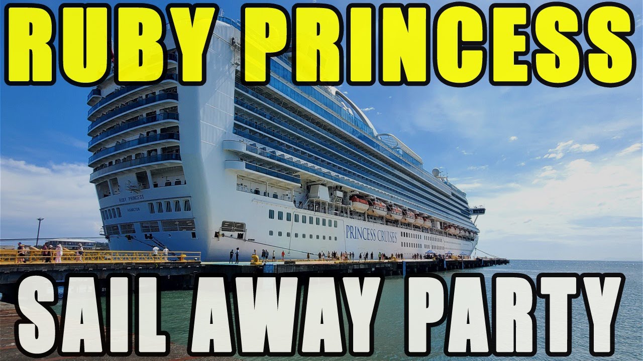Ruby Princess Sail Away Party #rubyprincess #princesscruise #cruise # ...