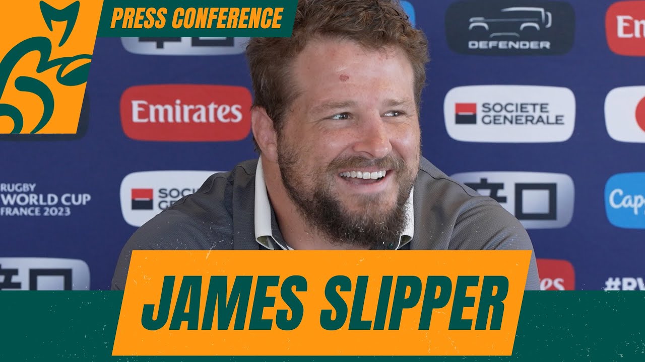 James Slipper | Wales Week - Press Conference | Rugby World Cup 2023 ...