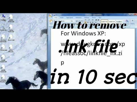 How to delete or remove .lnk file from windows - YouTube