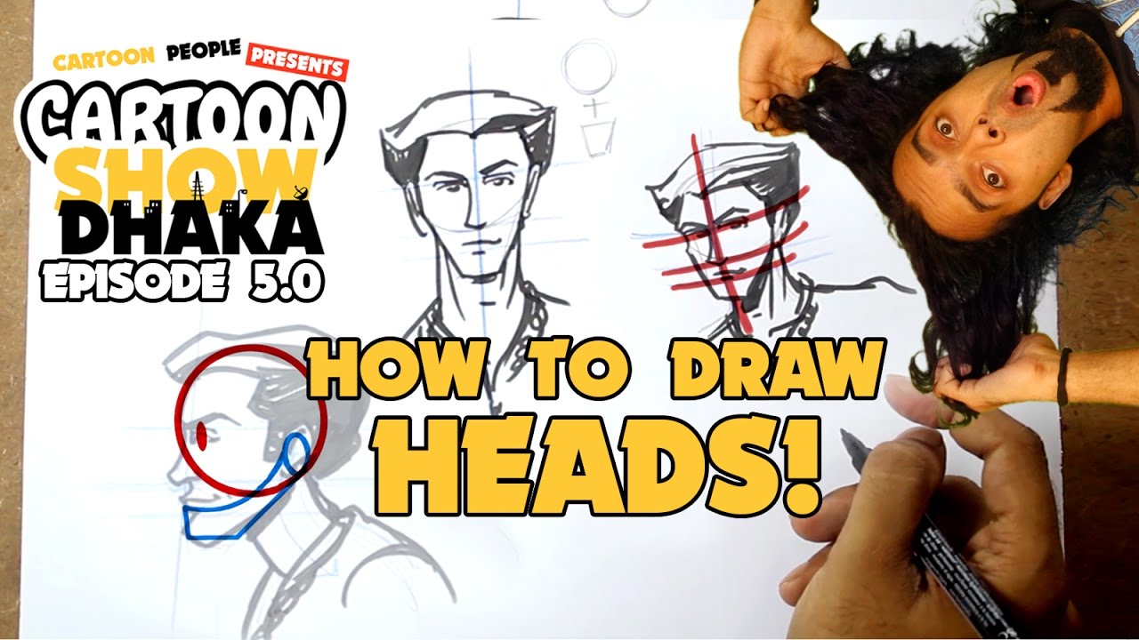 How to Draw Heads- CSD Ep. 5 - YouTube