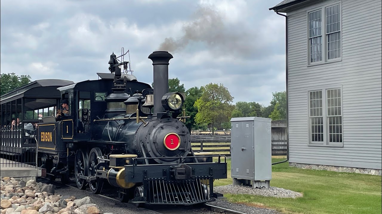 Edison Steam Locomotive 7/5/22 - YouTube