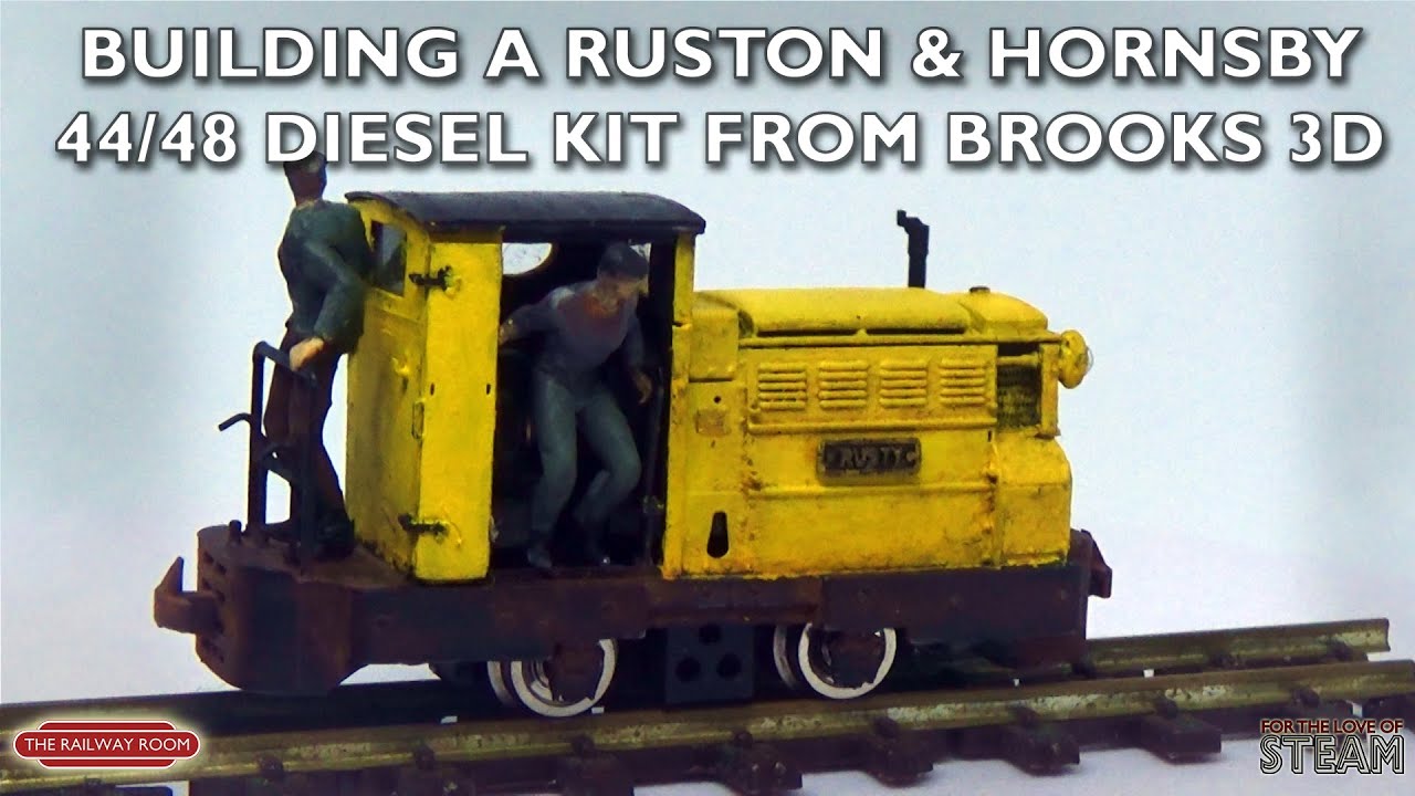 Building a Ruston & Hornsby 44/48 diesel in 009 Narrow Gauge from ...