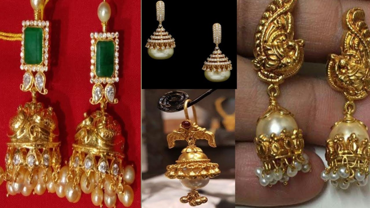 Jhumka models||latest #jhumka designs|| #grt jhumka models - YouTube