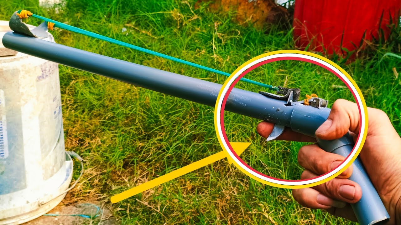 DIY Slingshot - How to make Slingshot at home,super powerful - YouTube