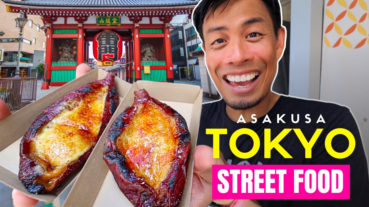 Must-Try Japanese Street Food Hidden Gems in Tokyo Asakusa - YouTube