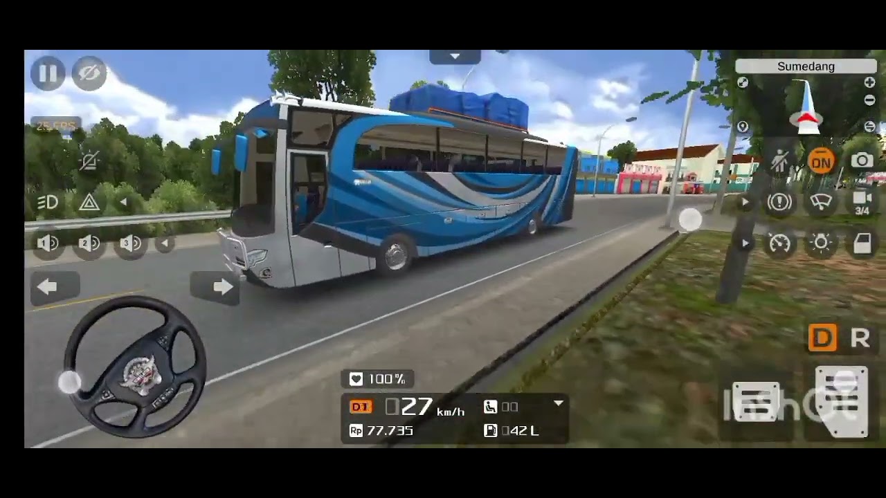 Bus simulator Indonesian new update gameplay part 1 - YouTube