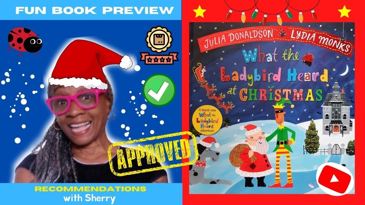 What The Ladybird Heard at Christmas - FUN book preview - YouTube