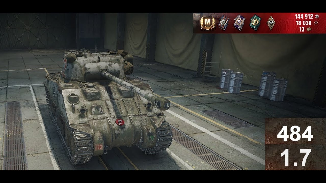 WoT - Sherman VC Firefly (Ace Tanker) - YouTube