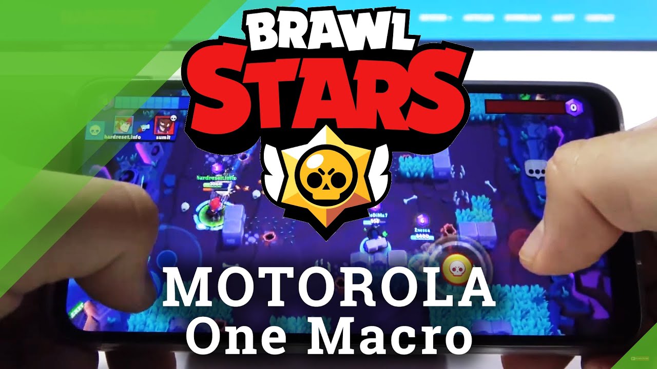 How Brawl Stars Works on Motorola One Macro - Brawl Stars Gameplay ...