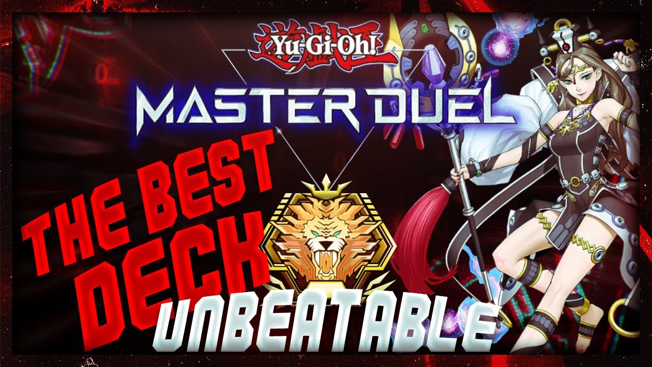 I CREATED THE BEST DECK IN MASTER DUEL - YouTube
