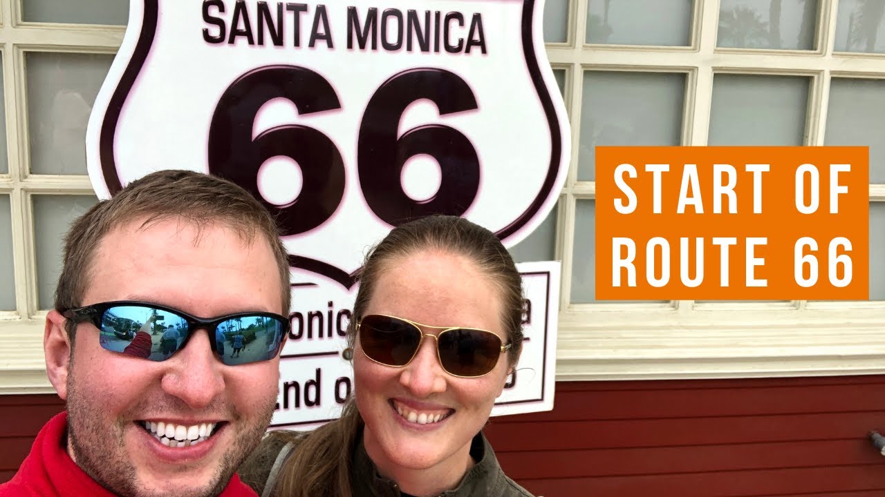 NAIL in a TIRE | Starting Route 66 in Santa Monica - YouTube