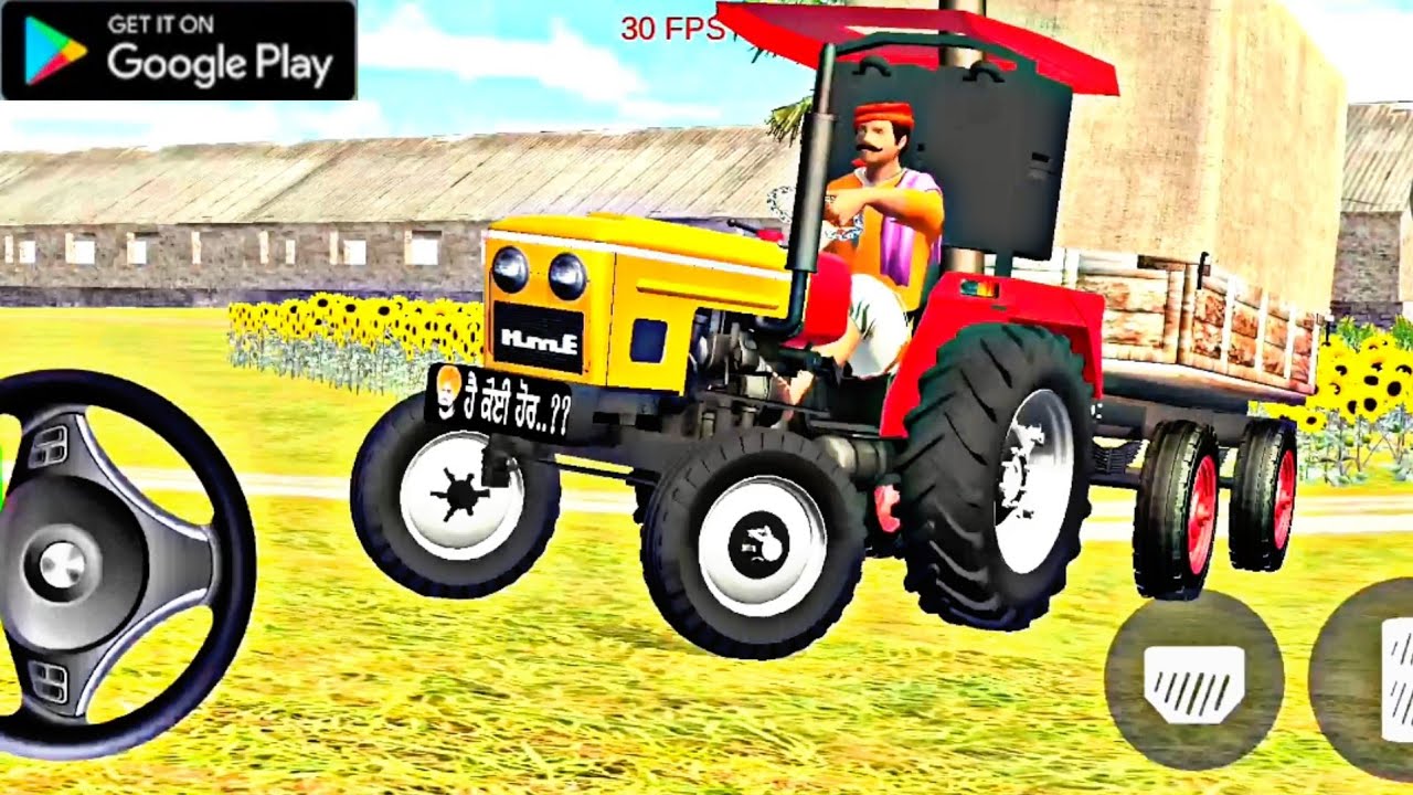 Hmt Tractor Simulator Game Video By Rs Trial Game | Hmt Tractor Wala ...