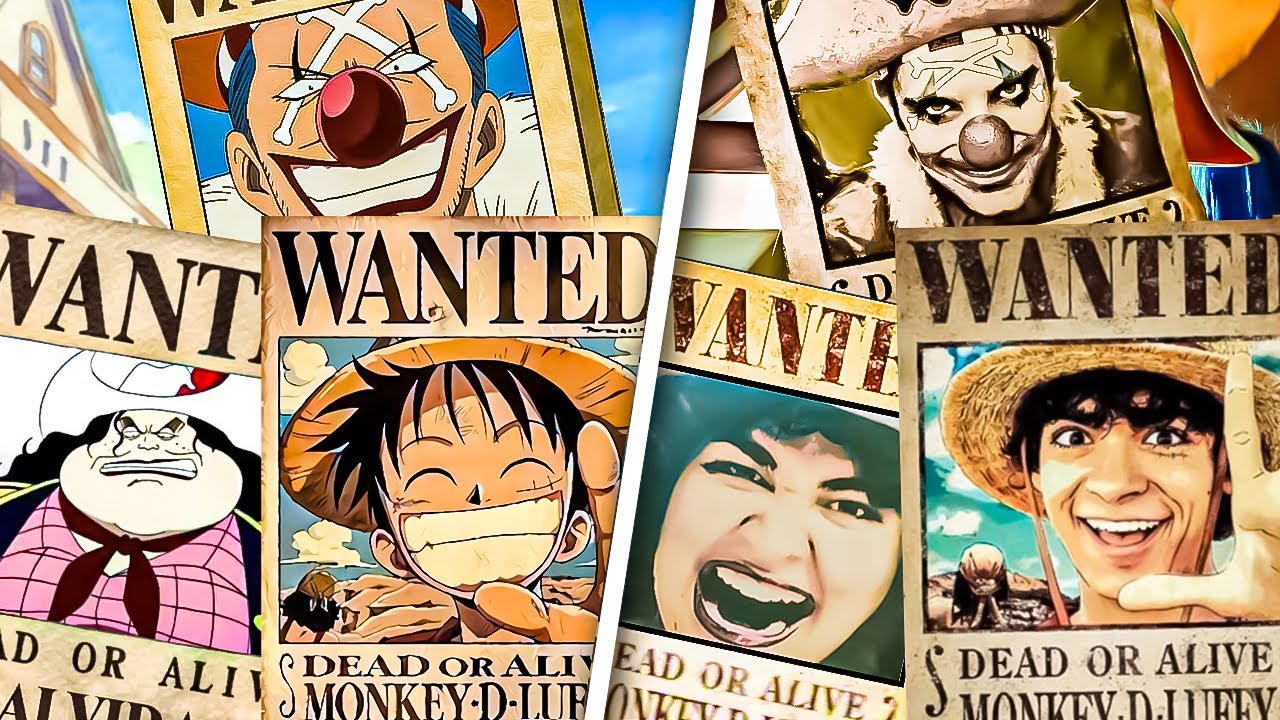 One Piece Live Action Bounties! ALL Most wanted Posters. - YouTube
